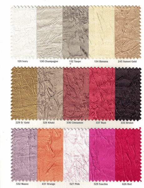 Crush Charmeuse Tablecloths, Table Drapes, Table overlays and Banquets ...