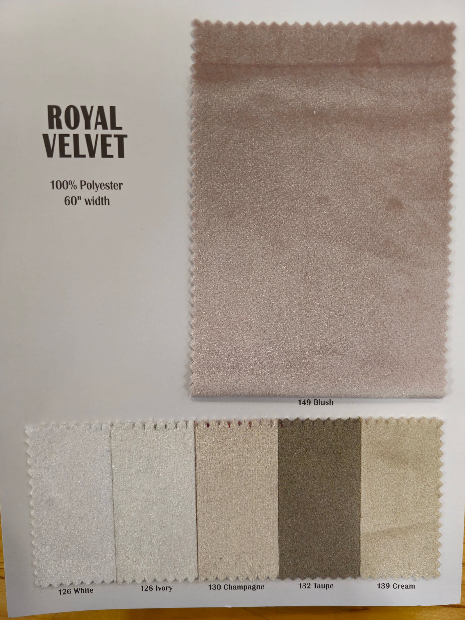 Royal Velvet Fabric by the Yard | Soft Non Stretch Velvet Fabric | 60 ...