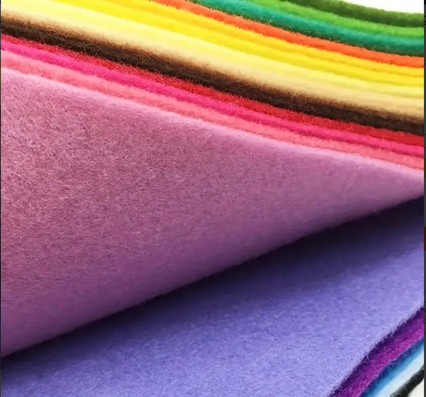 Felt Fabric sold by the Yard and Wholesale Bolt | 72" Wide - OnTheGoLinens